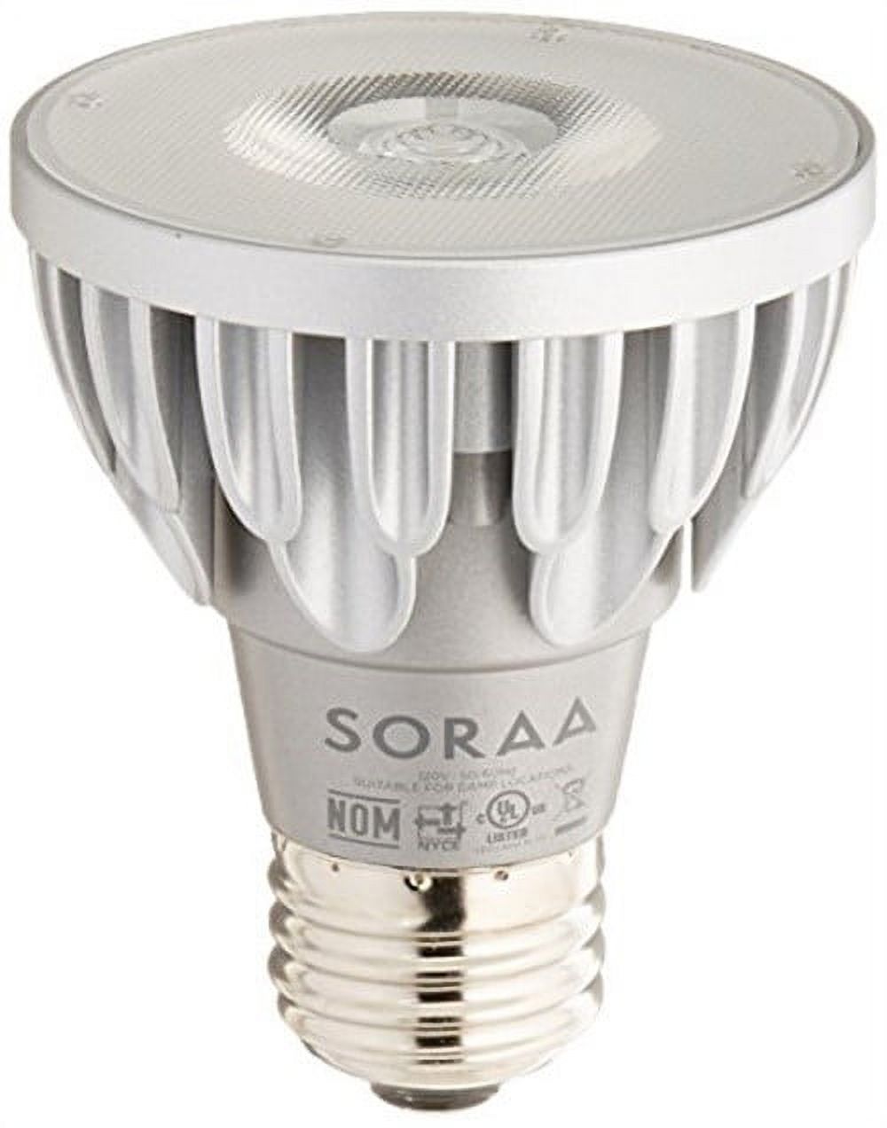 SORAA 10.8W LED PAR20 3000K VIVID 36 DIM - Walmart.com