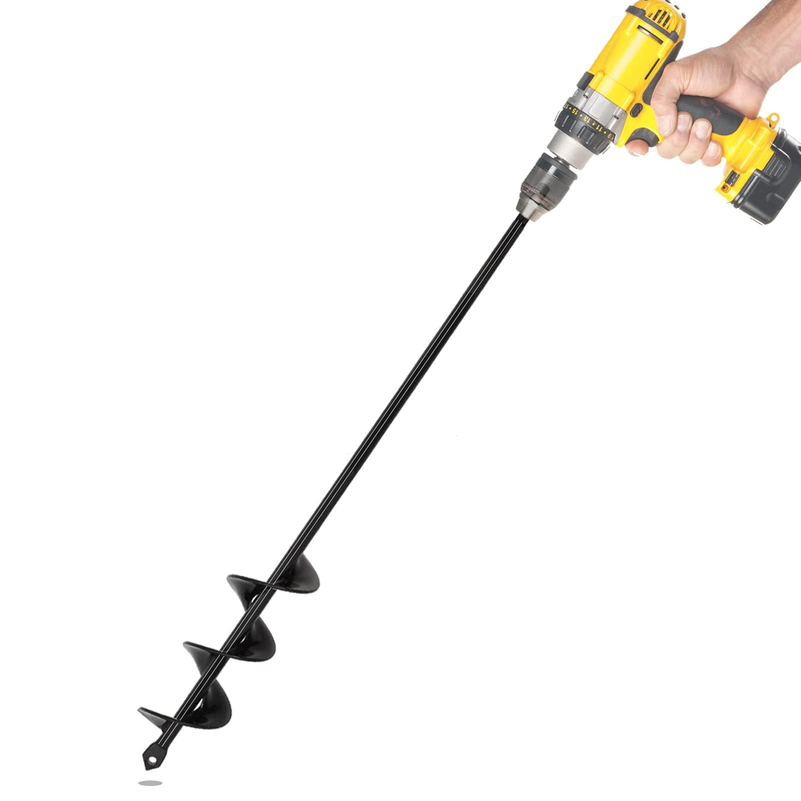 SORANGEUN Auger Drill Bit for Planting - 1.6x16.5inch Plant Auger for ...