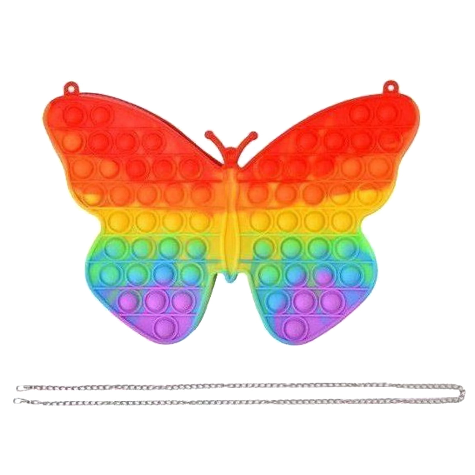 SOSPIRO Pop Fidgets Toy Shoulder Bag for Girls,Pop Purse Popper Bubbles ...