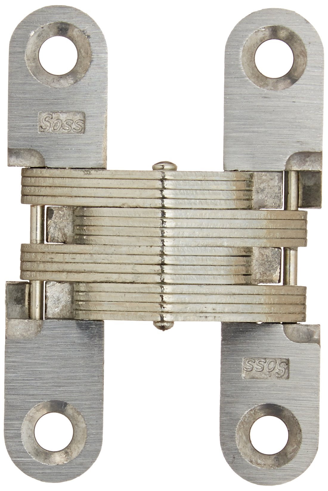 SOSS 205 Zinc Invisible Hinge with Holes for Metal Applications, Metal ...