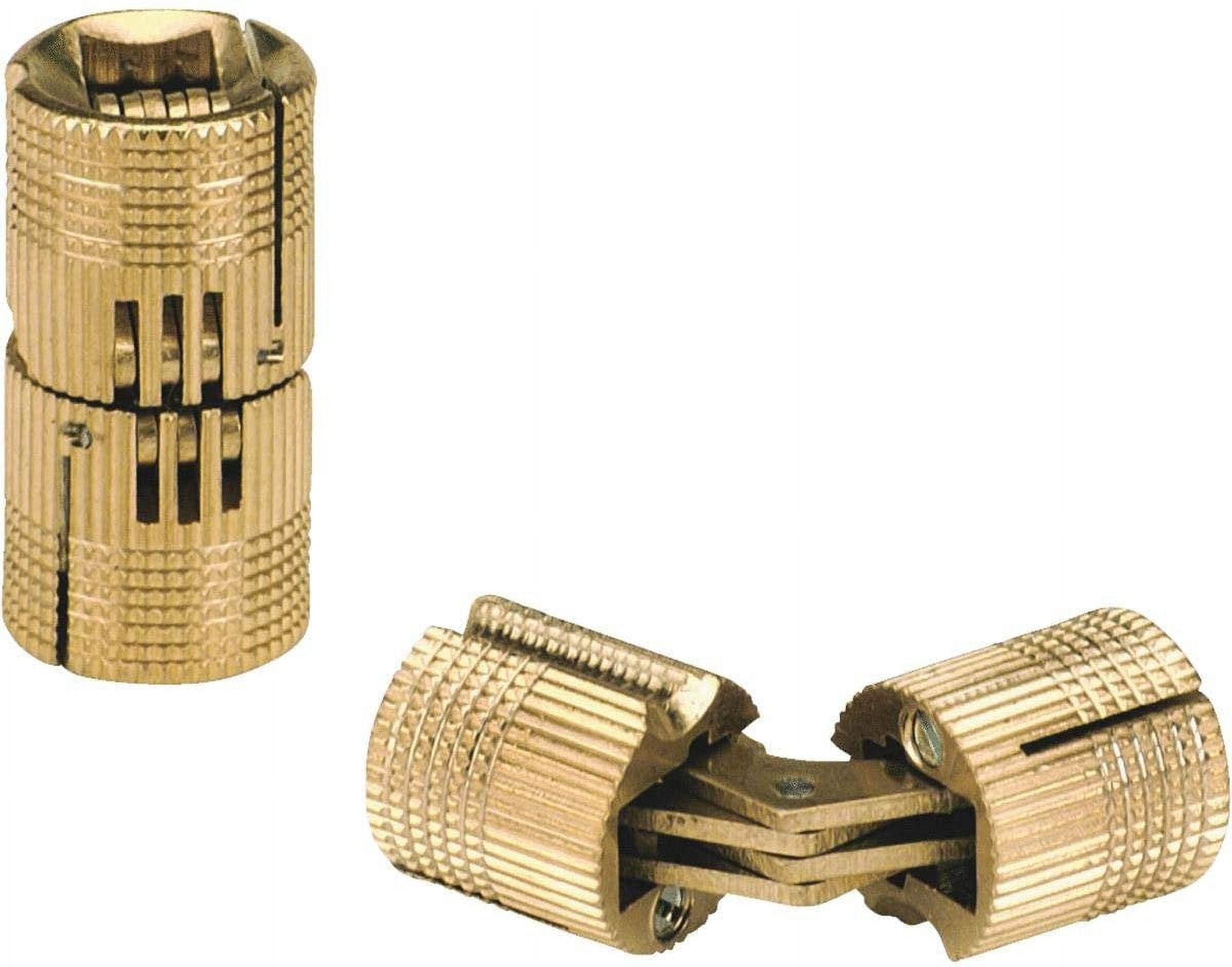 SOSS Solid Brass 3/4 In. Invisible Barrel Hinge, (2-Pack) BHC144 ...