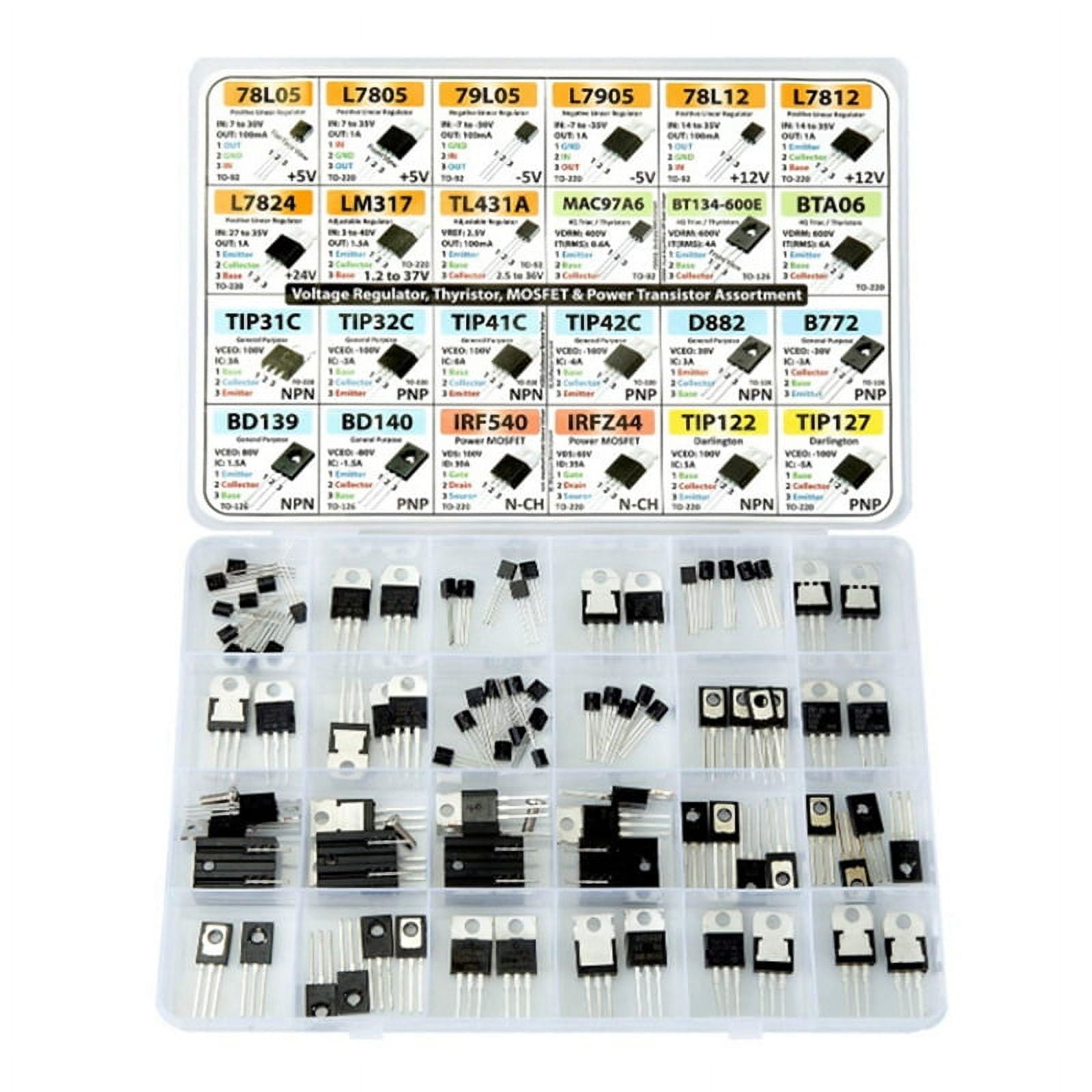 SOT-23 Electronic Components, Transistors, BJTs, MOSFETs, Diodes ...