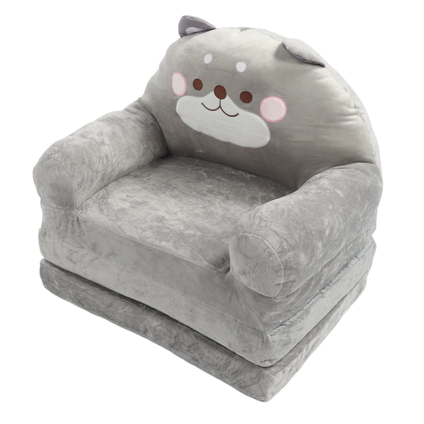 SOTDRR Cartoon Animal Kids Folding Sofa Soft Foldable Baby Sofa ...