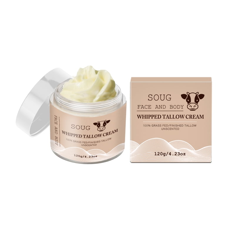 SOUG Beef Tallow For Skin, Beef Tallow And Honey Balm For Face Body ...