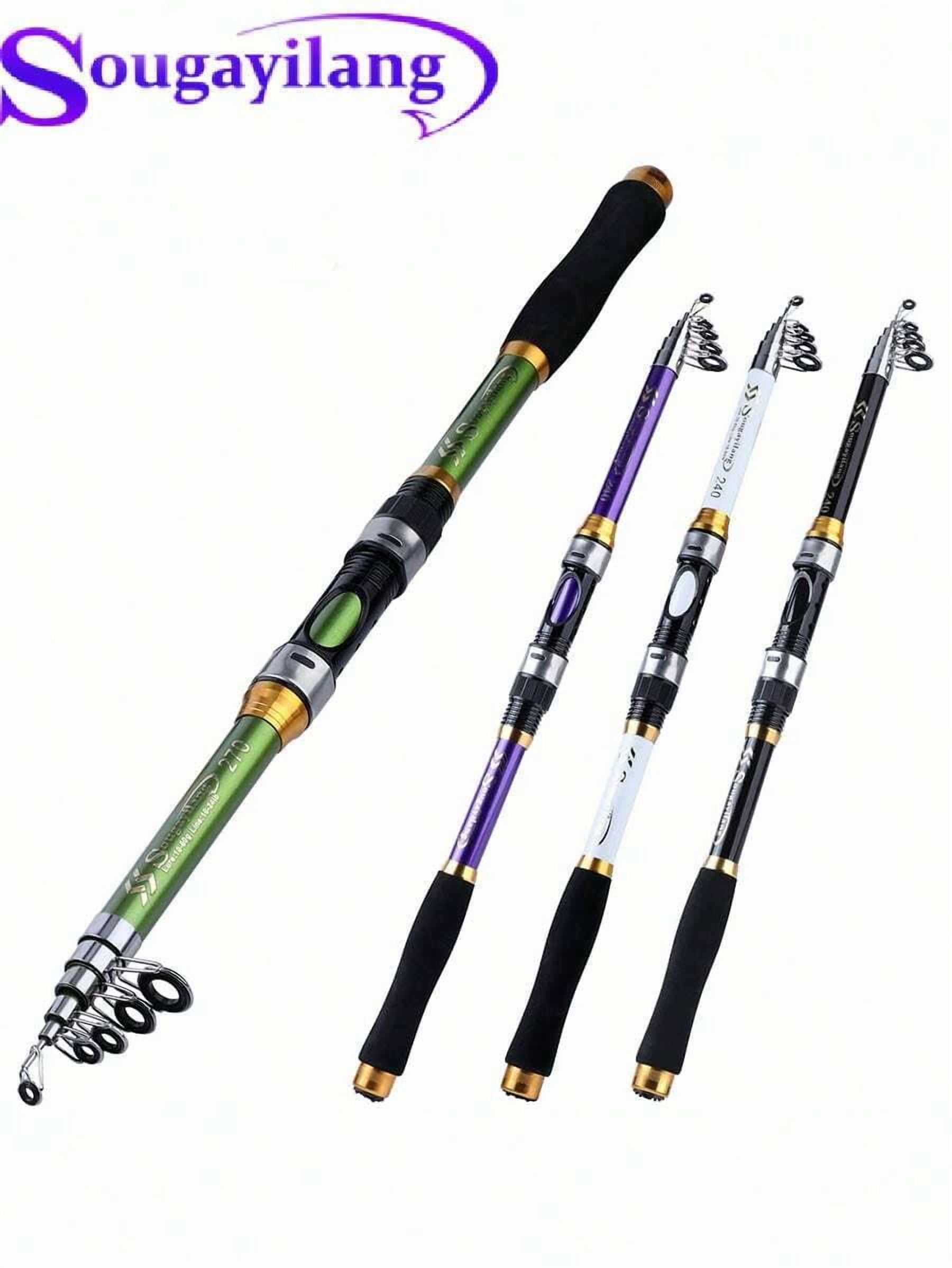 SOUGAYILANG 1.8M 2.1M 2.4M 2.7M 3.0M 3.3M Spinning Fishing Rod Max Drag 10Kg Ultralight Carbon ...