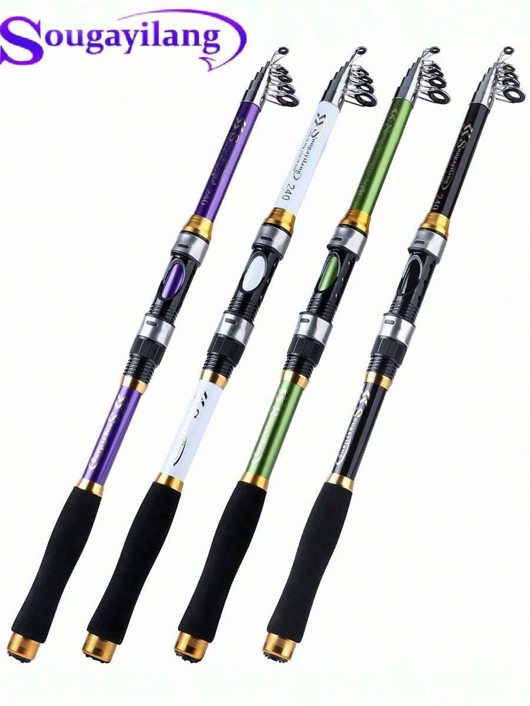SOUGAYILANG 1.8M 2.1M 2.4M 2.7M 3.0M 3.3M Spinning Fishing Rod Max Drag 10Kg Ultralight Carbon ...