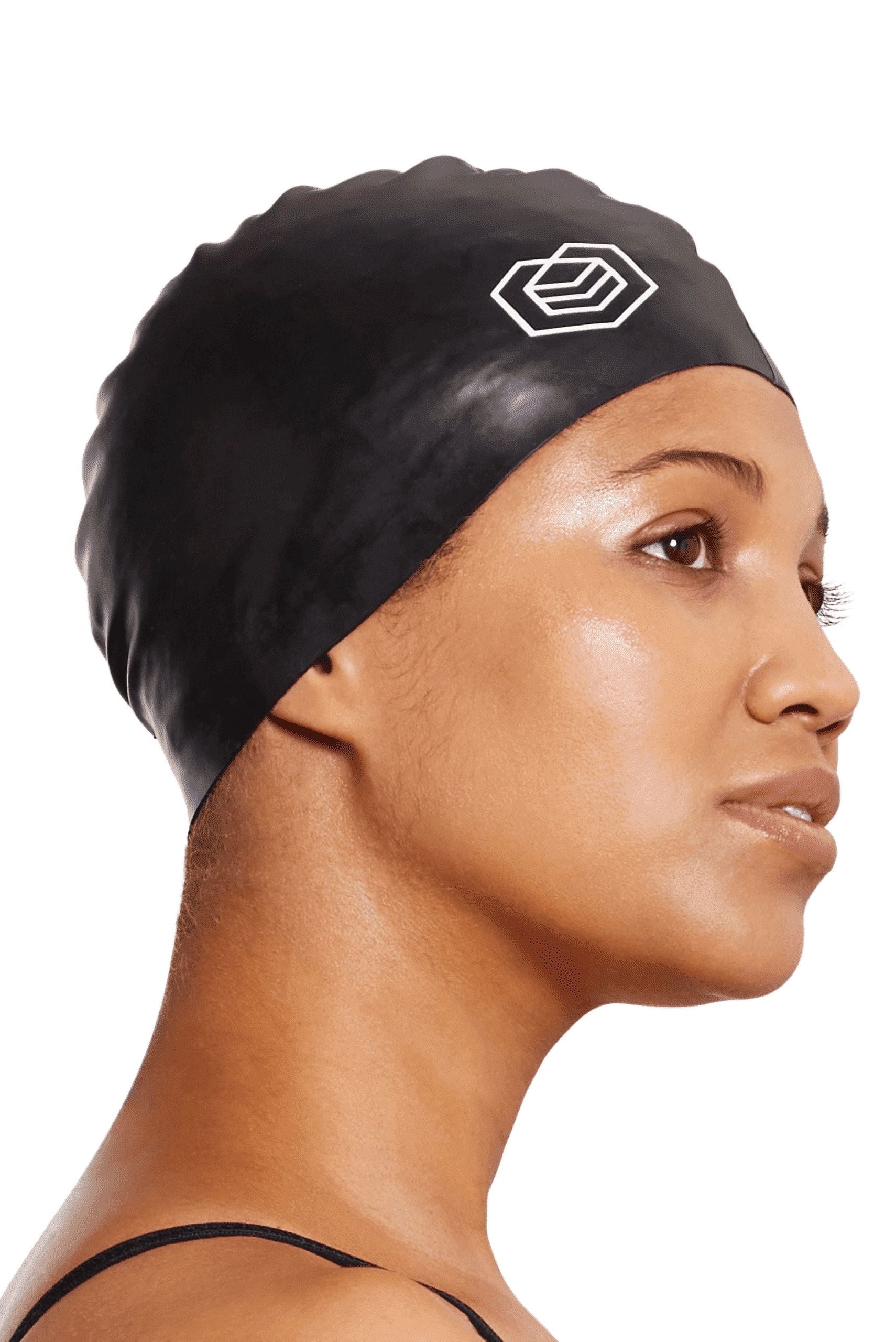 SOUL CAP, Swimming Cap, Black, Short & Regular Hair, Unisex - Walmart.com