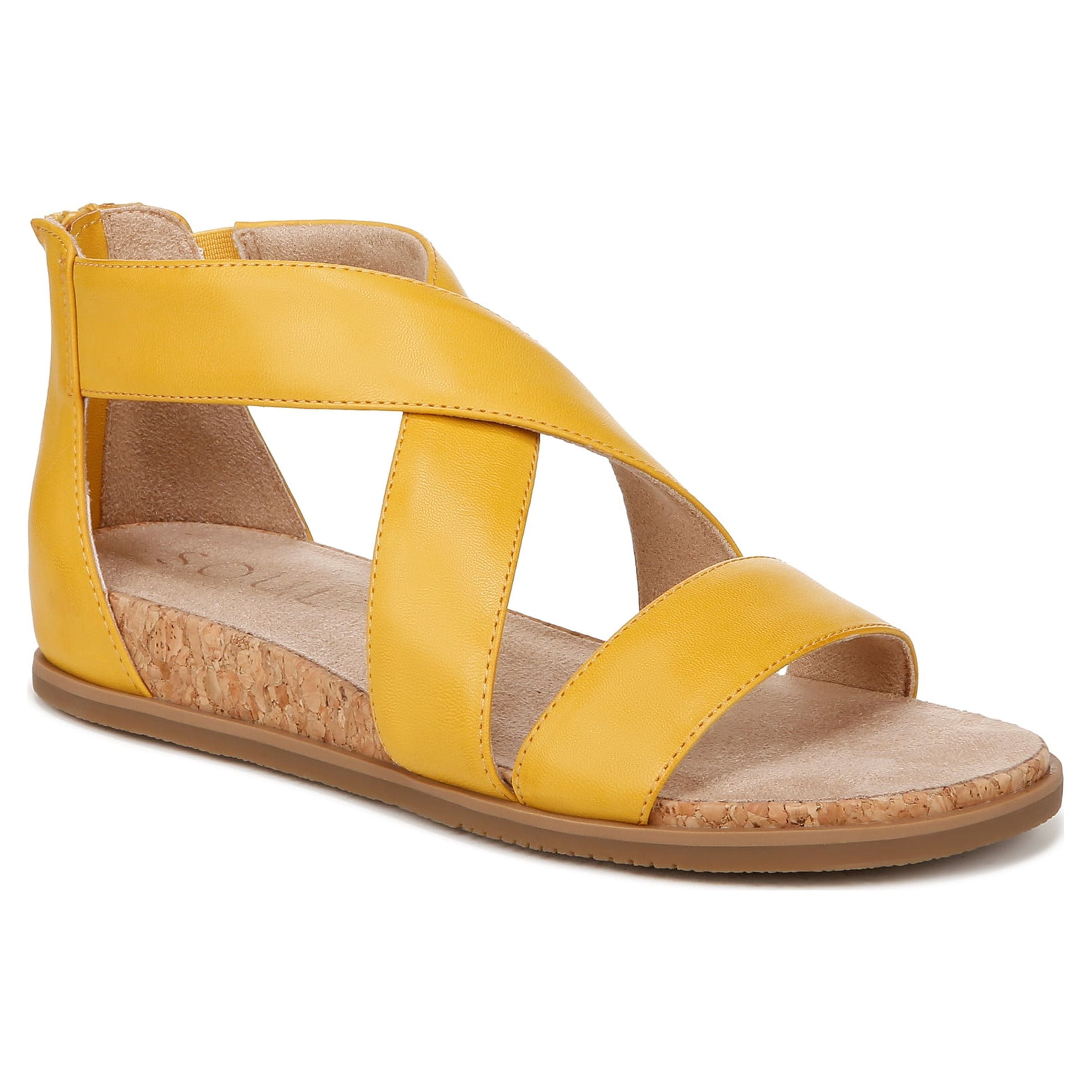 SOUL Naturalizer Womens Cindi Ankle Strap Casual Sandal - Medium & Wide ...