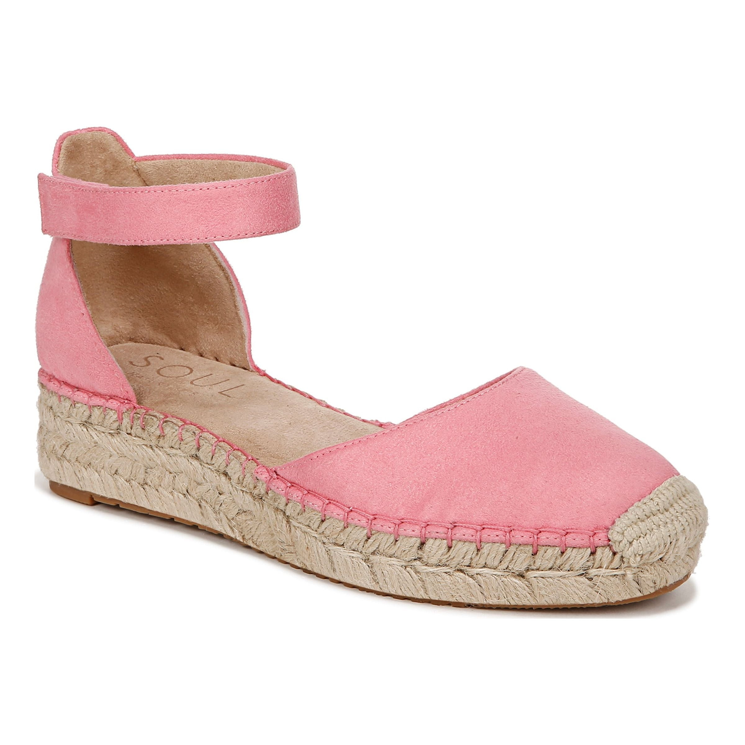 SOUL Naturalizer Womens Wren Ankle Strap Platform Espadrille Shoe ...