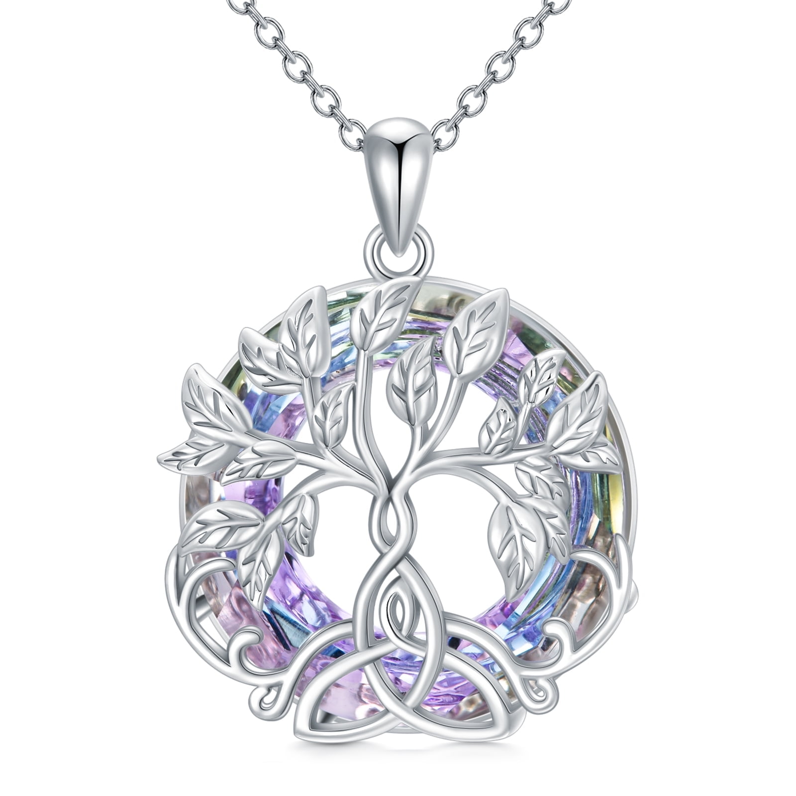 SOULMEET Tree of Life Necklace, 925 Sterling Silver, Hypoallergenic ...
