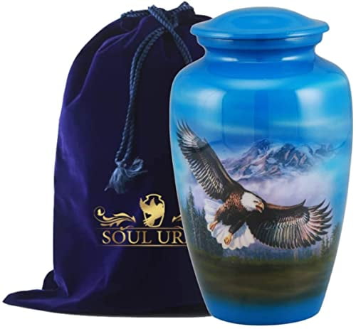 SOULURNS - Cremation Urn for Adult Ashes- Handcrafted Large Urns for ...