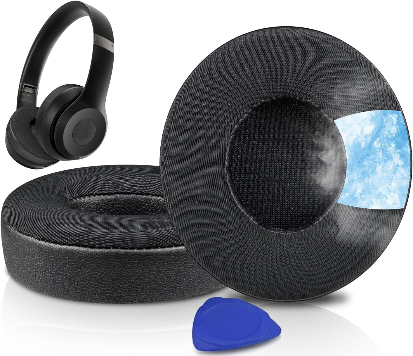 SOULWIT Cooling Gel Earpads Cushions Replacement for Beats Solo 4 ...