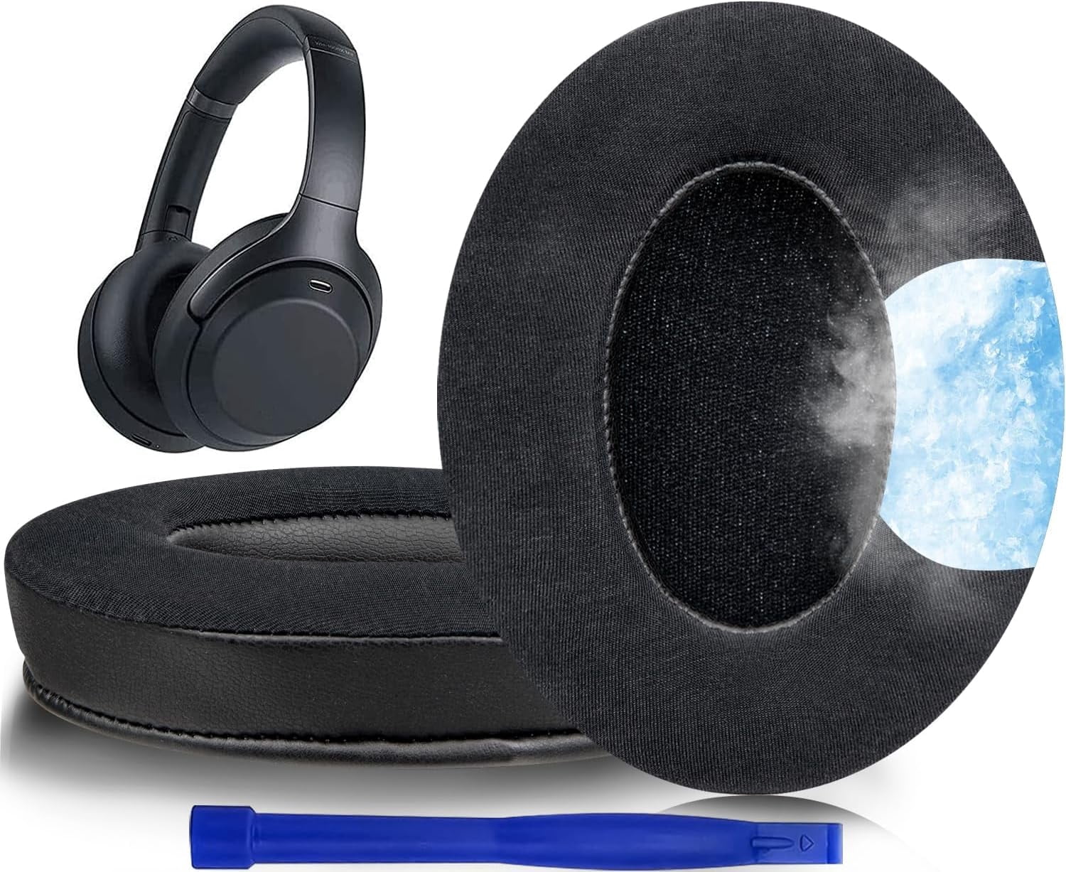 SOULWIT Cooling-Gel Replacement Earpads for Sony WH-1000XM3 (WH1000XM3 ...