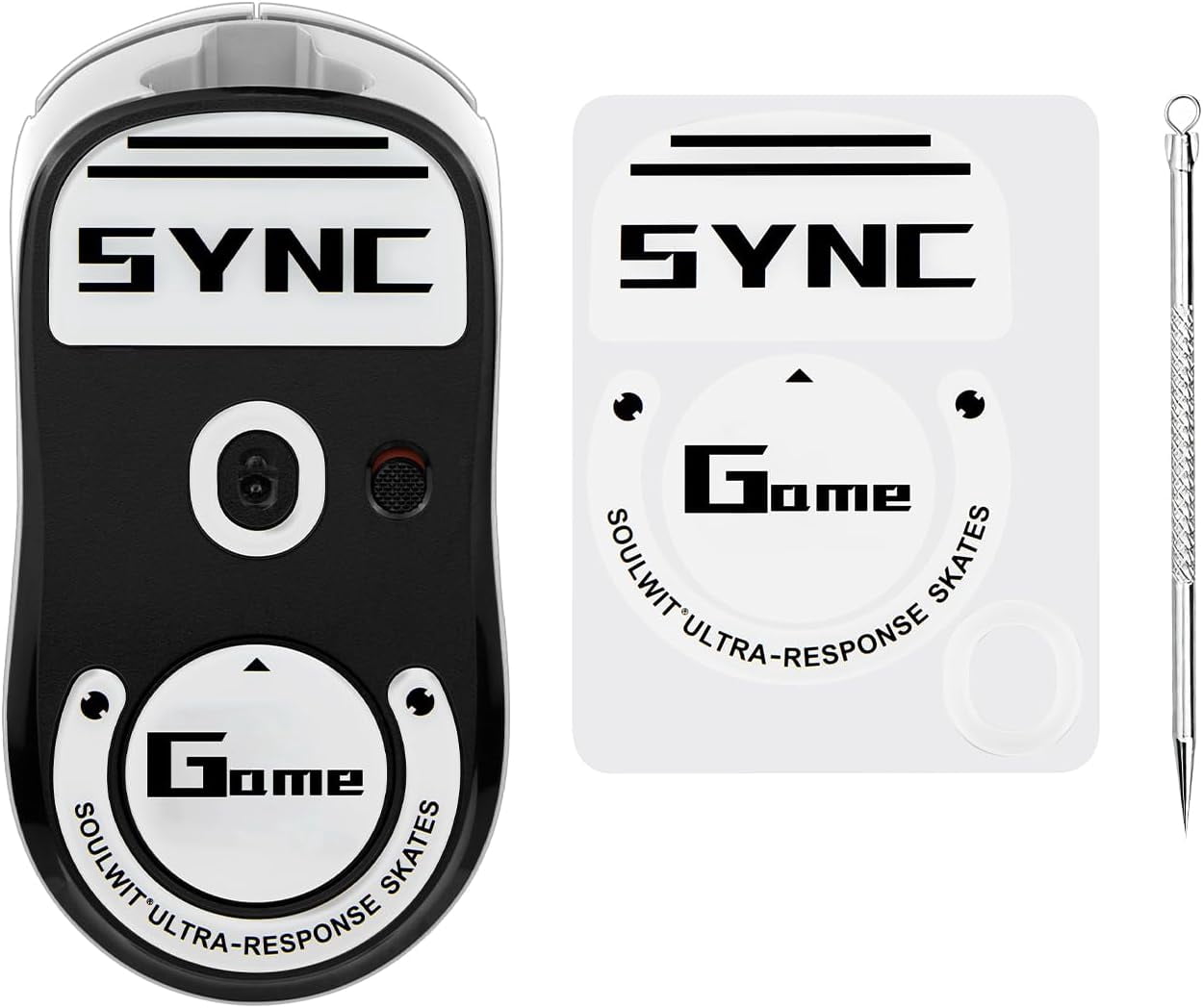 SOULWIT Glass Mouse Skates for Logitech G PRO X Superlight (Generation ...