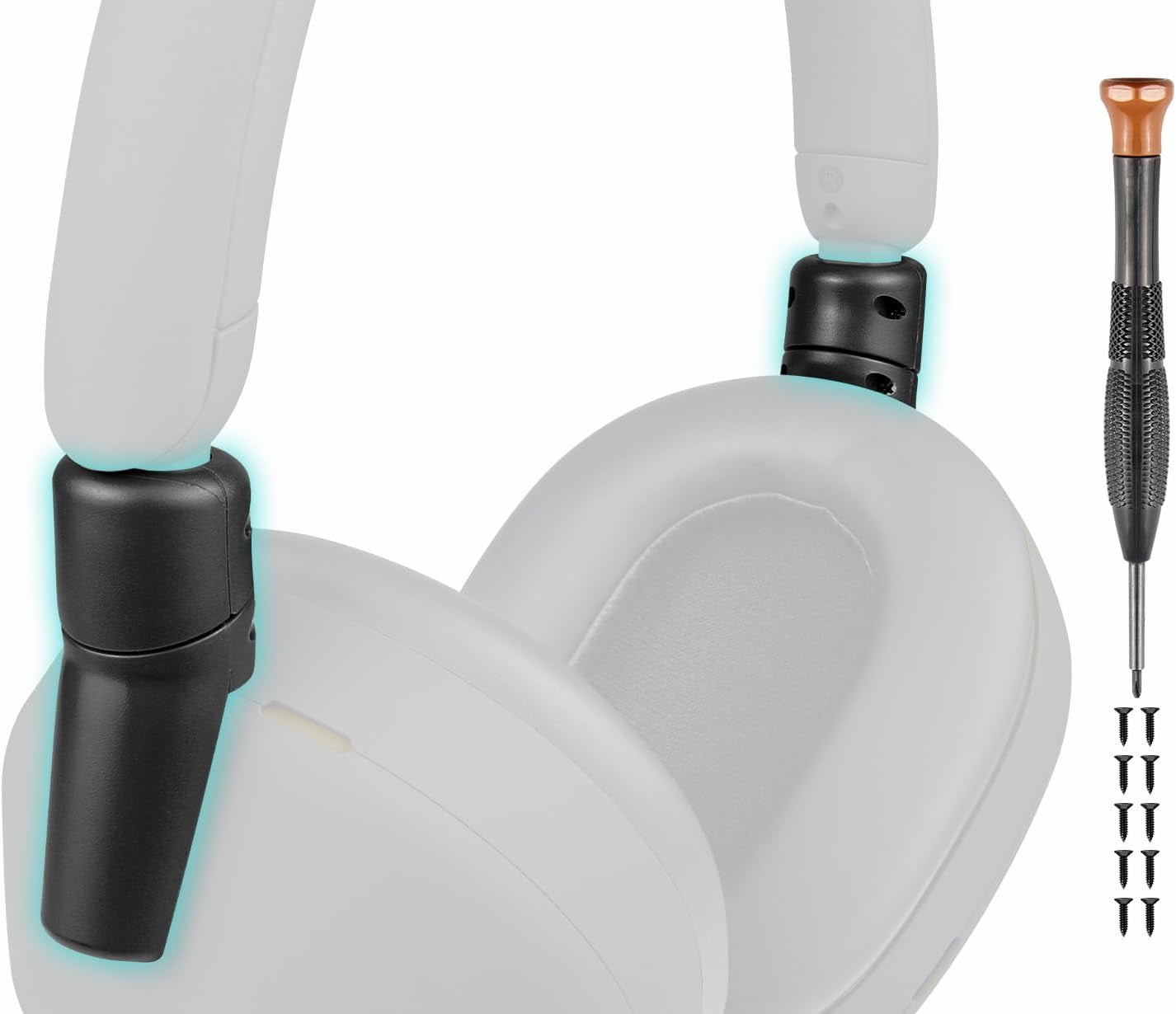 SOULWIT Headphones Broken Hinge Fix Linking Connectors Repair Kit for ...