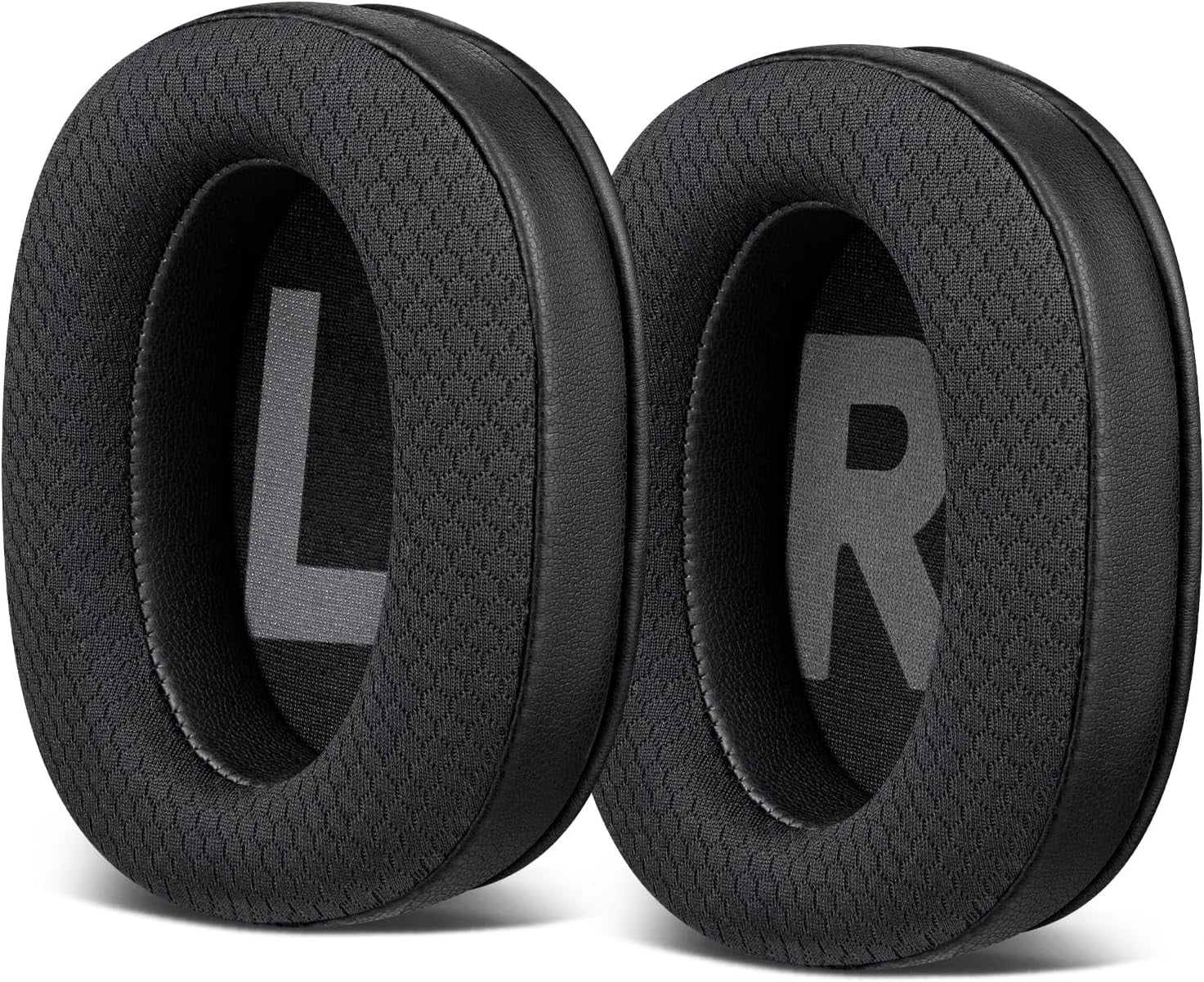 SOULWIT Mesh Fabric Earpads Cushions Replacement for Fifine H6/H8/H9 ...