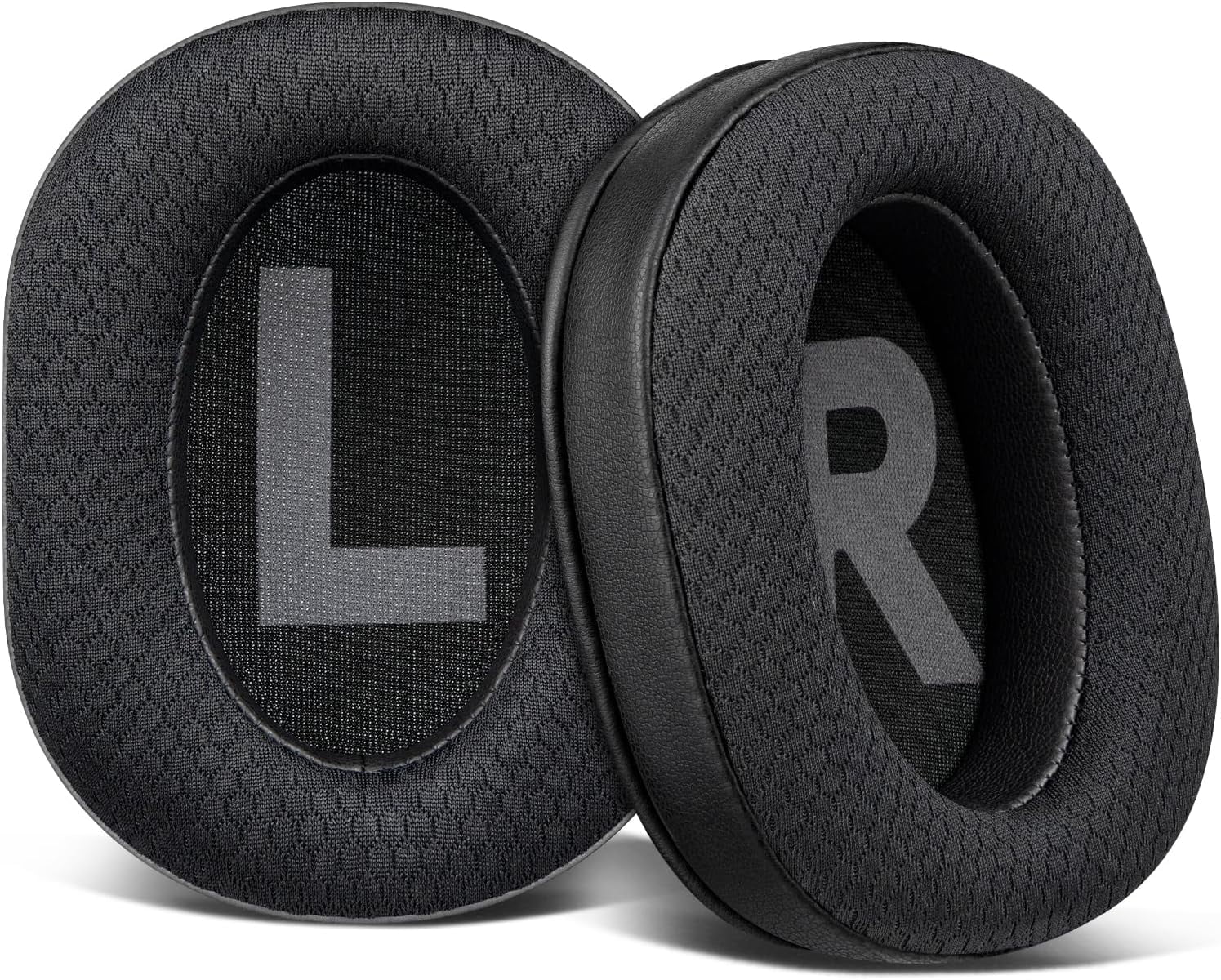 SOULWIT Mesh Fabric Replacement Earpads Cushions for Plantronics (Poly ...