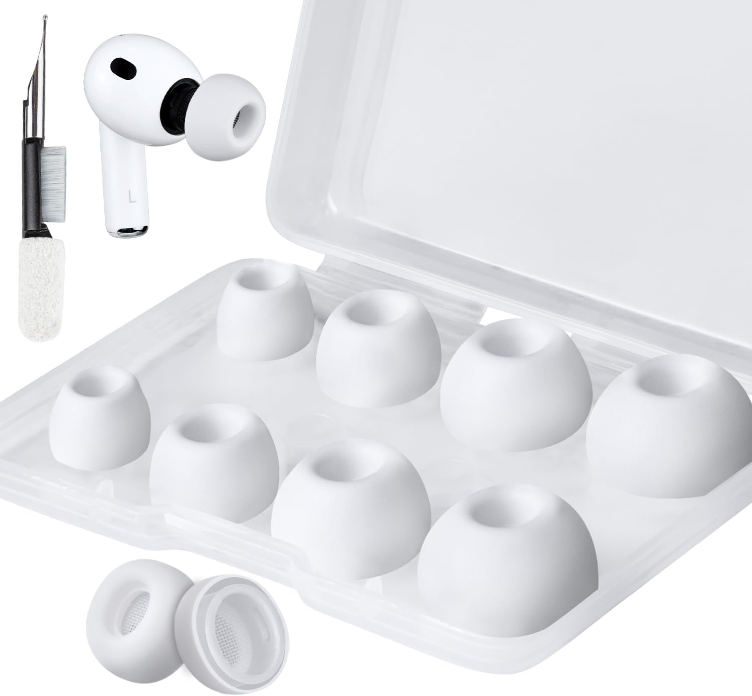 SOULWIT Silicone Eartips for AirPods Pro 3 (3rd Generation 2025), Pro3 ...