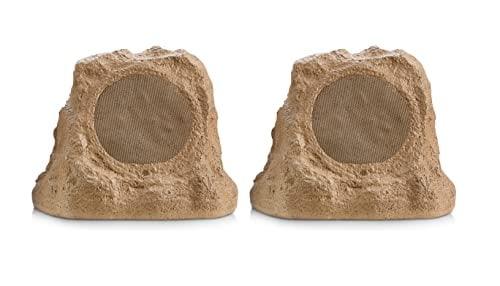 Sound Pro SPS-2000-CS Wireless Powered Dual Outdoor Bluetooth Rock ...