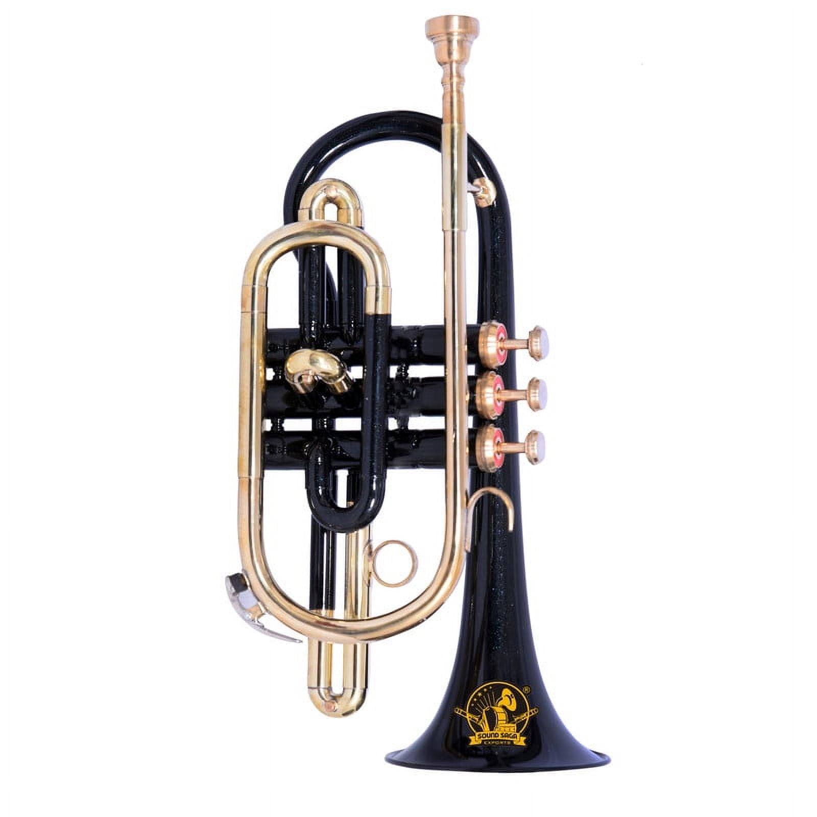 SOUND SAGA® Cornet Trumpet With All Accessories Including Mouthpiece ...
