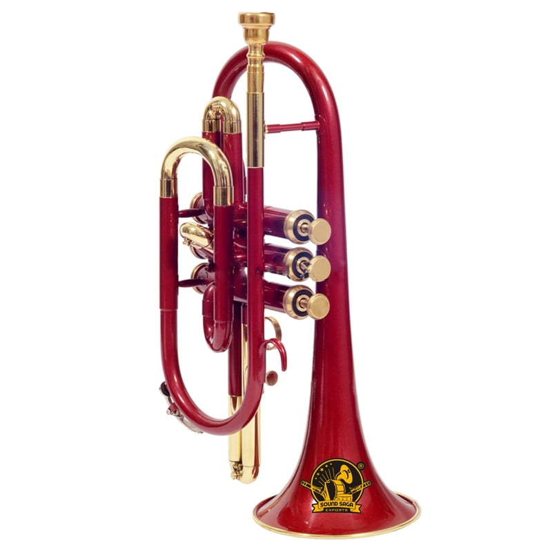 SOUND SAGA® Cornet Trumpet With All Accessories Including Mouthpiece ...