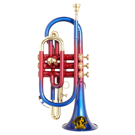 SOUND SAGA® Cornet Trumpet With All Accessories Including Mouthpiece ...