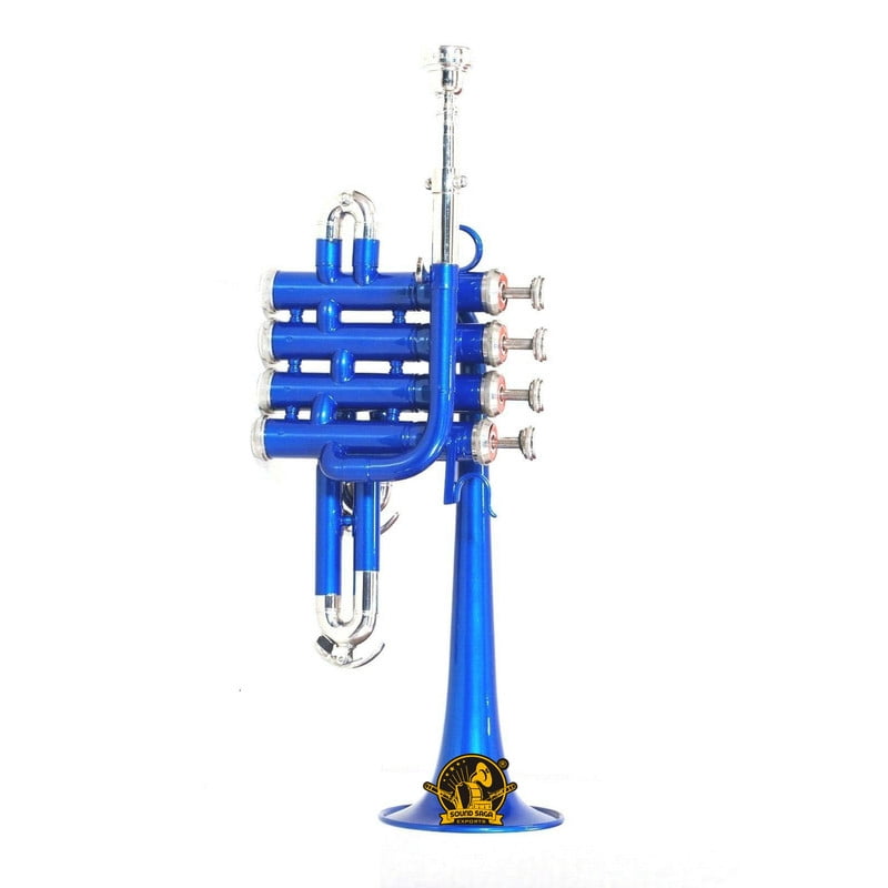 SOUND SAGA® Piccolo Trumpet With All Accessories Including Mouthpiece ...
