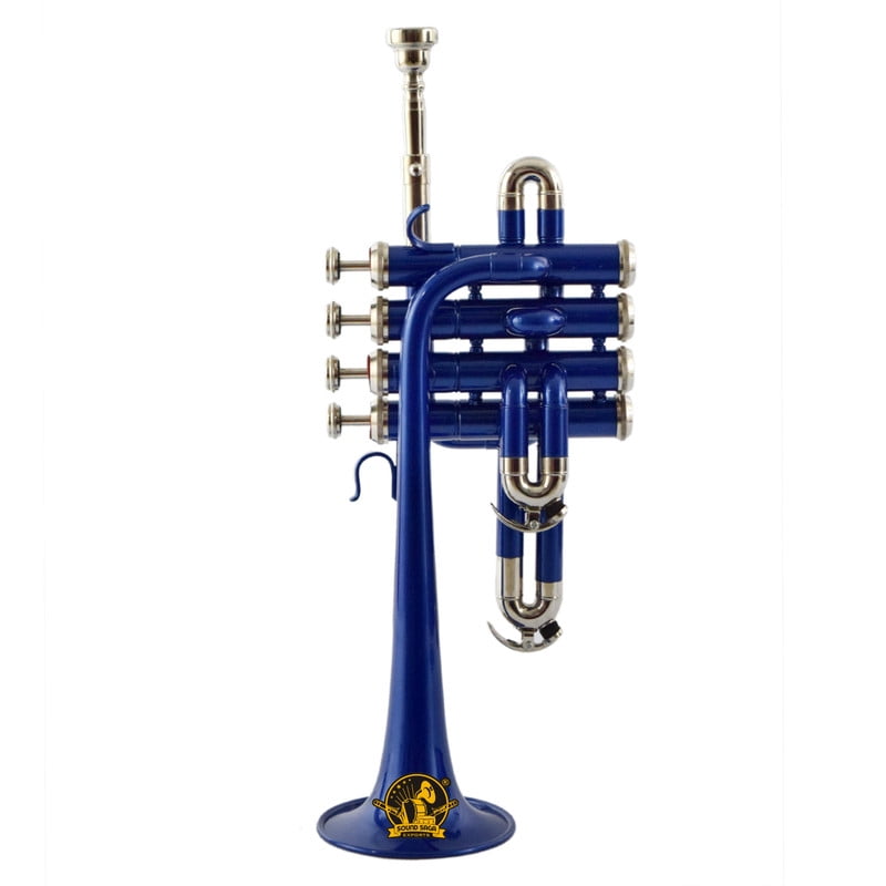 SOUND SAGA® Piccolo Trumpet With All Accessories Including Mouthpiece ...