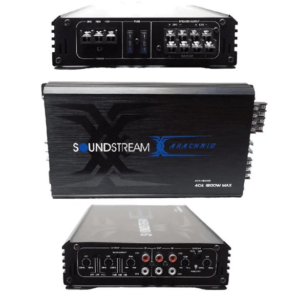 4 Channel Car Amplifiers in Car Amplifiers - Walmart.com
