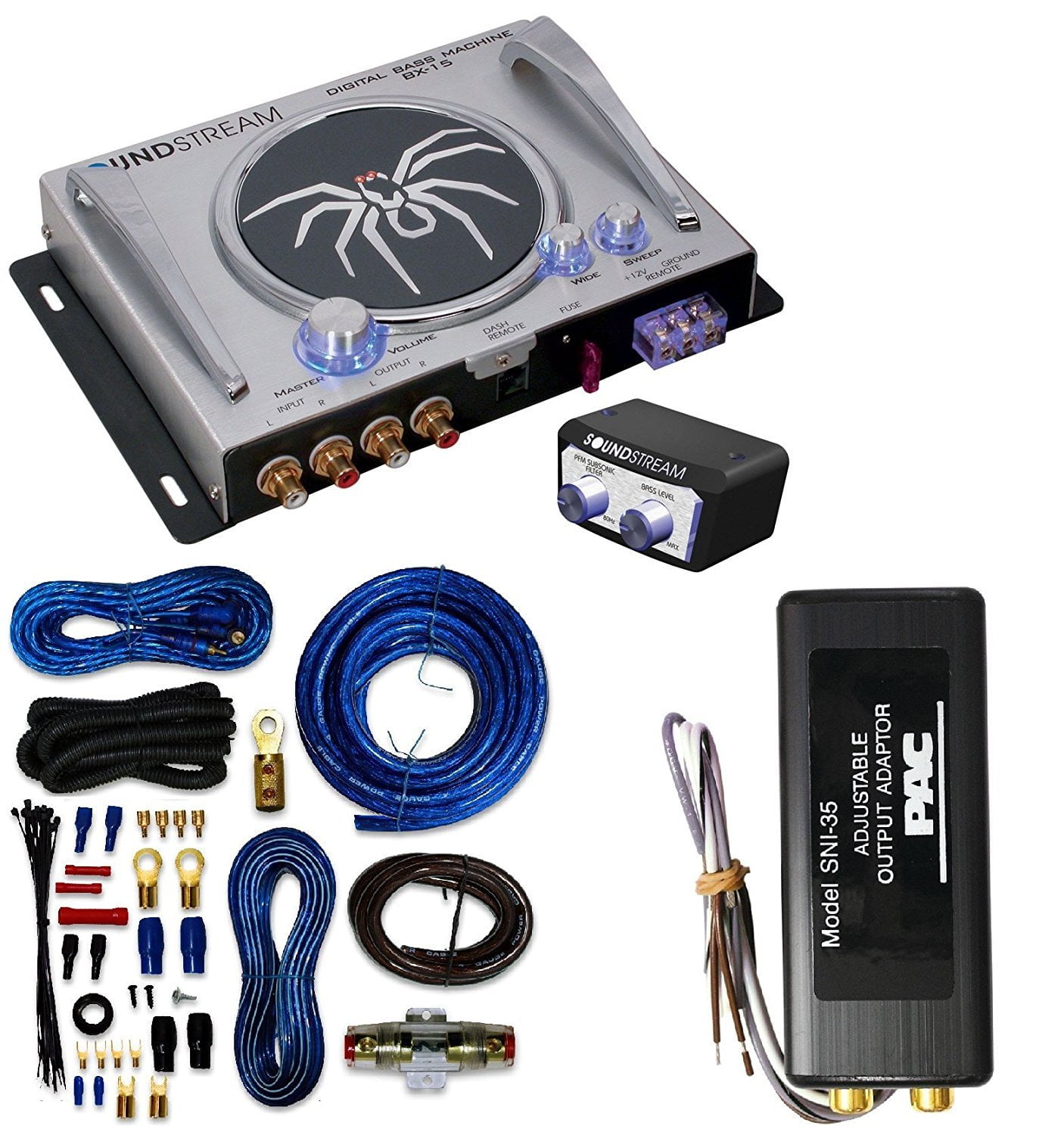 SOUNDSTREAM BX-150 Digital Bass Reconstruction Processor with Dash ...