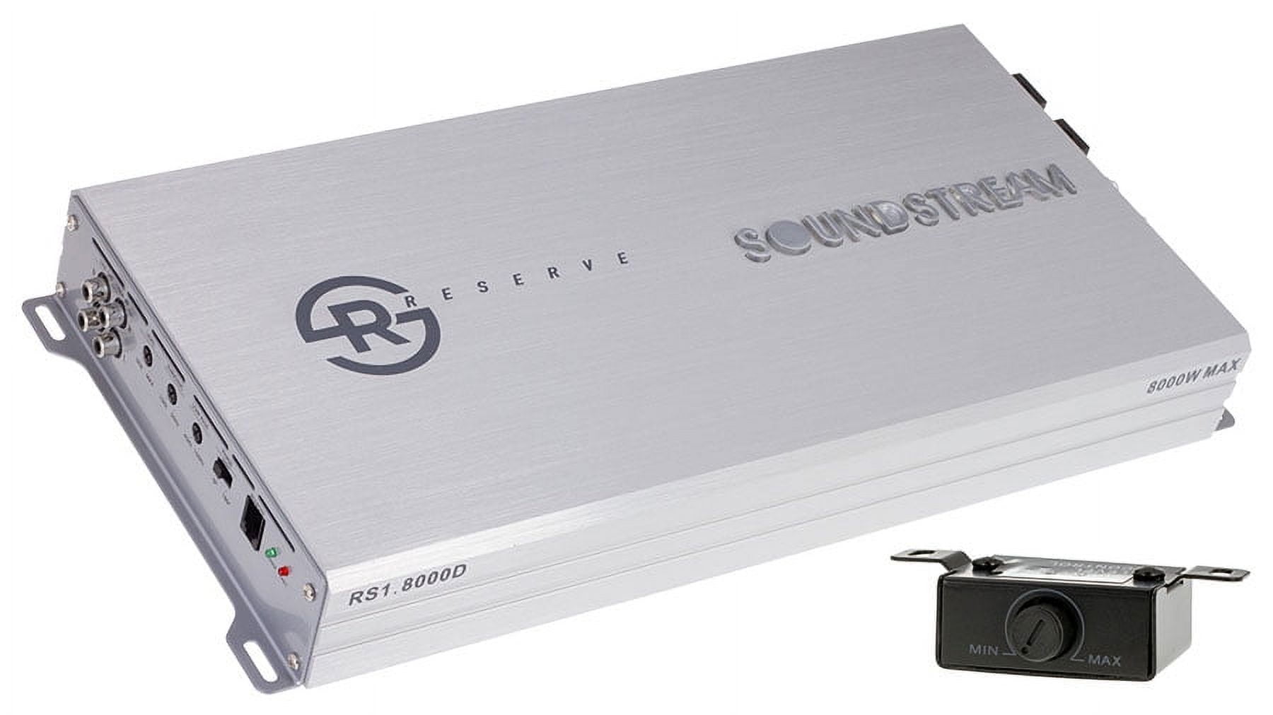 SOUNDSTREAM RS1.8000D 8000 Watt Mono Car Stereo Amplifier Amp - Walmart.com