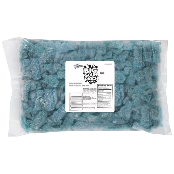 SOUR PATCH Big Kids Blue Candy, 5 lb Bag - Walmart.com