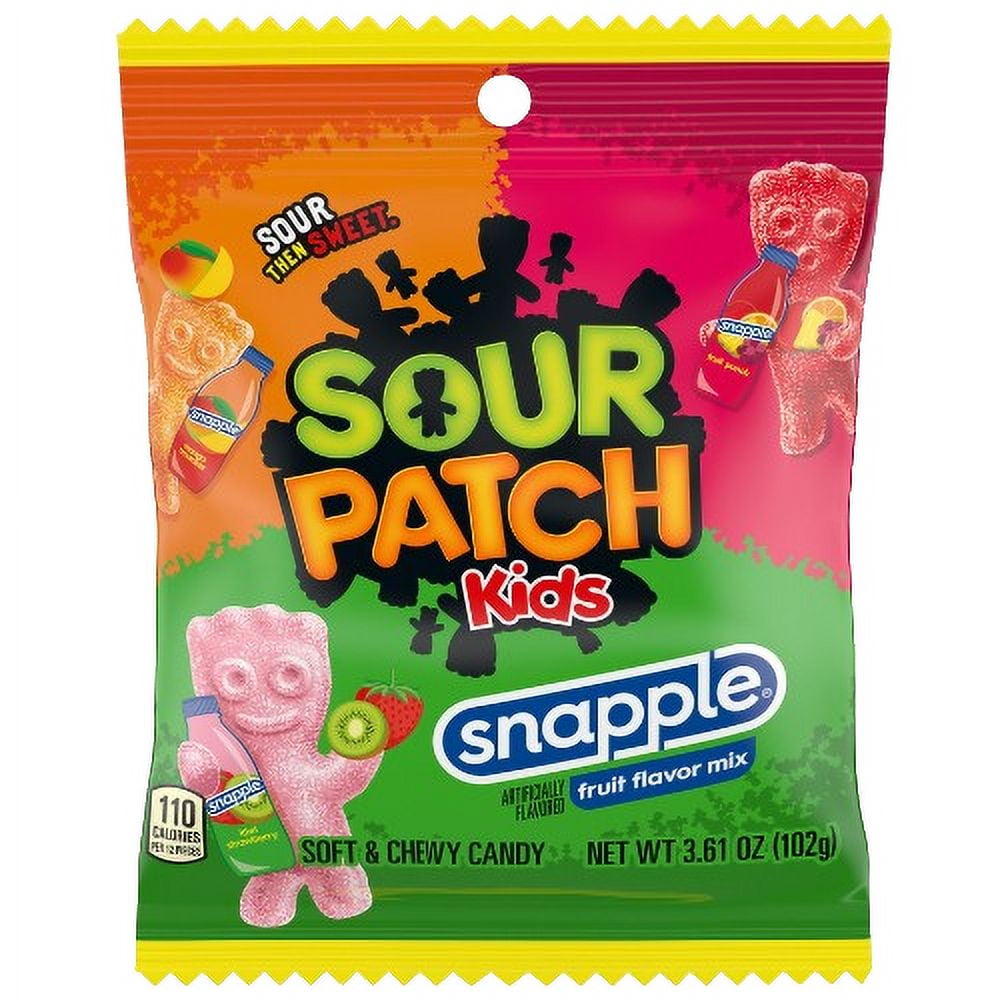 SOUR PATCH KIDS ASSORTED SOFT CANDY 3.61 OZ - Walmart.com