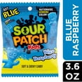 SOUR PATCH KIDS Blue Raspberry Party Bags, Soft & Chewy Candy, 3.6 oz ...