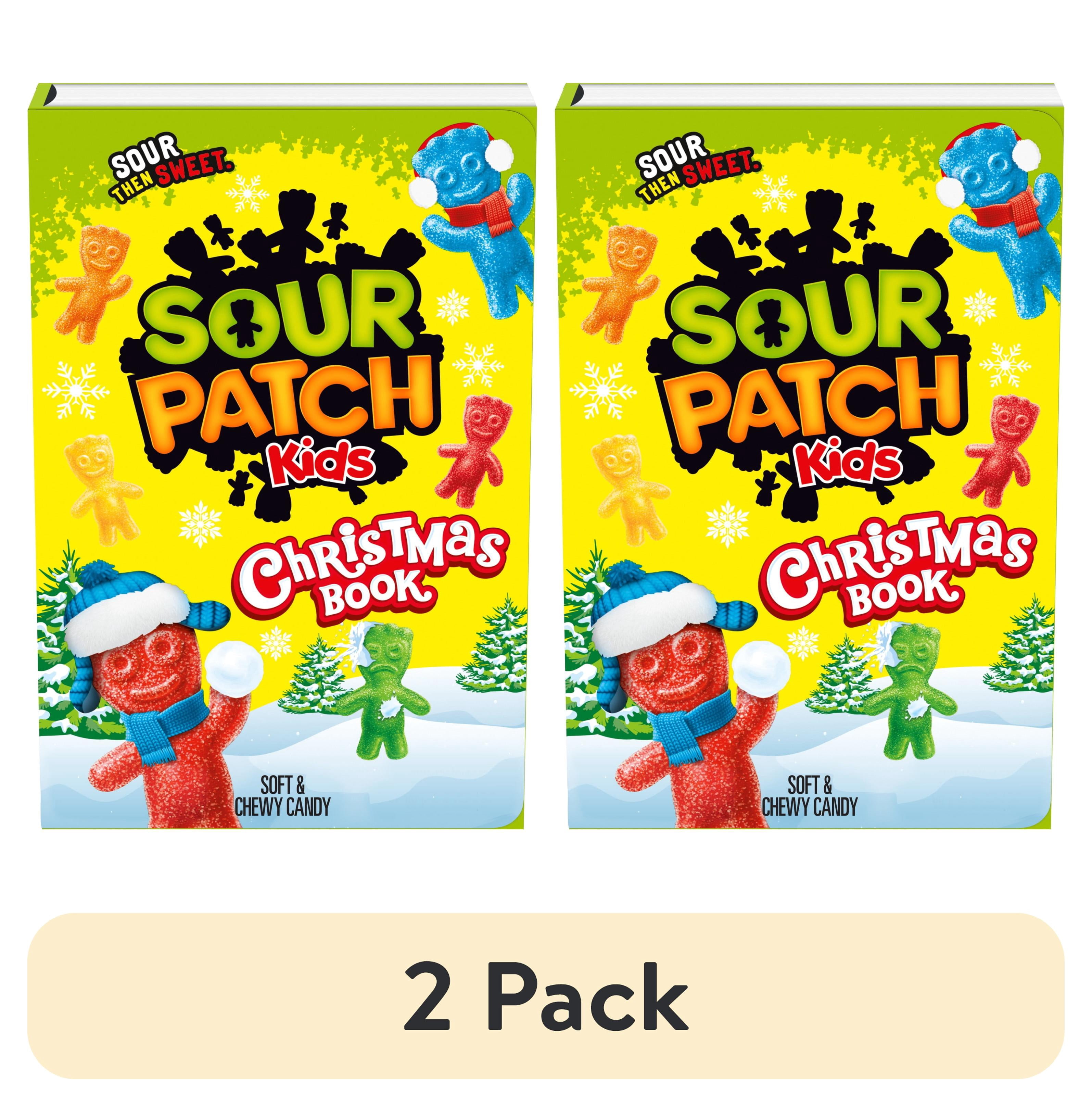 (2 pack) SOUR PATCH KIDS Christmas Storybook, Stocking Stuffer, 3.4 oz ...