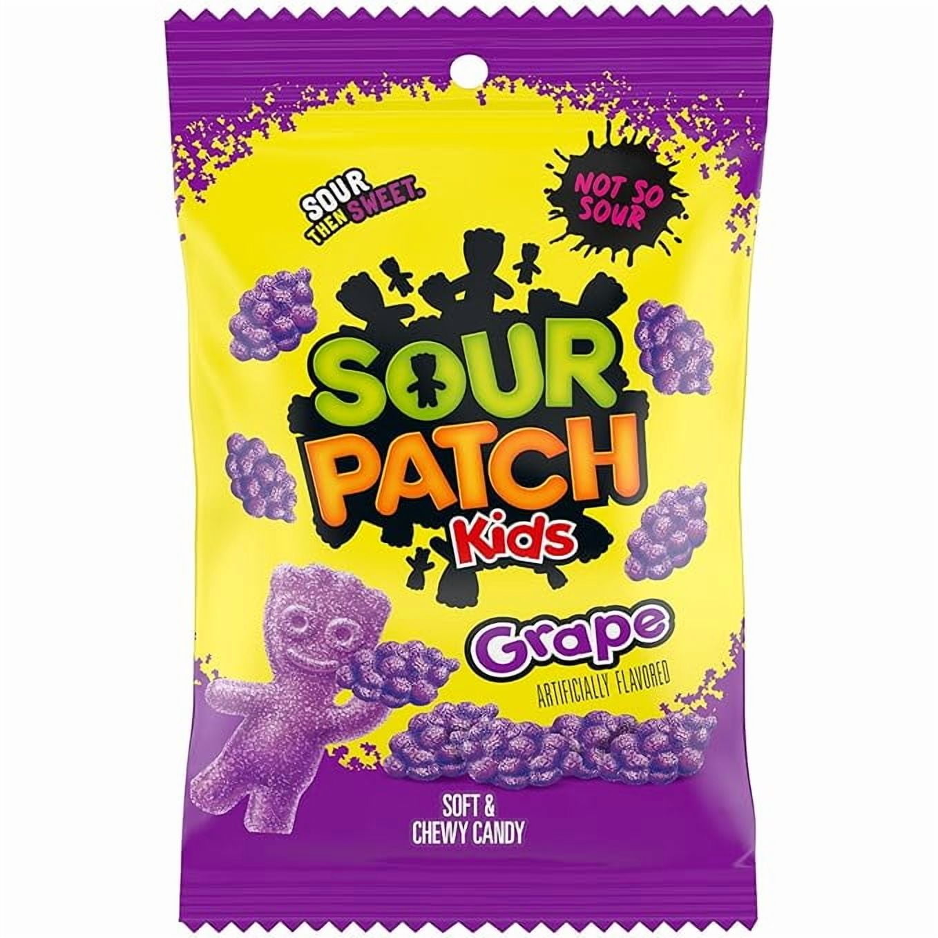SOUR PATCH KIDS Grape Soft & Chewy Candy, 8.02 oz - Walmart.com