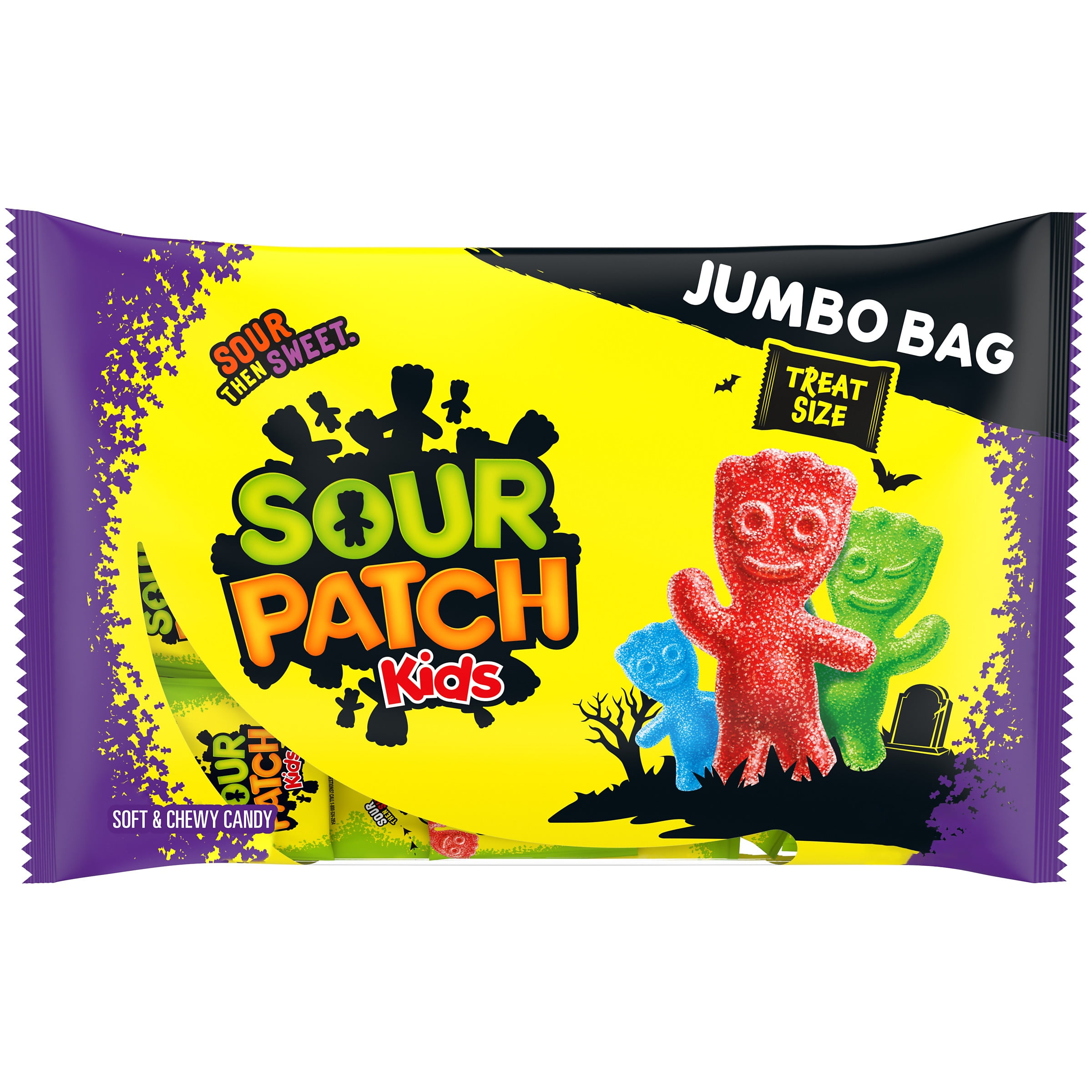 SOUR PATCH KIDS HALLOWEEN TREAT SIZE SOFT CANDY 15.4 OZ - Walmart.com