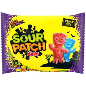 SOUR PATCH KIDS Glow Ups Strawberry-Watermelon Soft & Chewy Candy, 6.7 ...