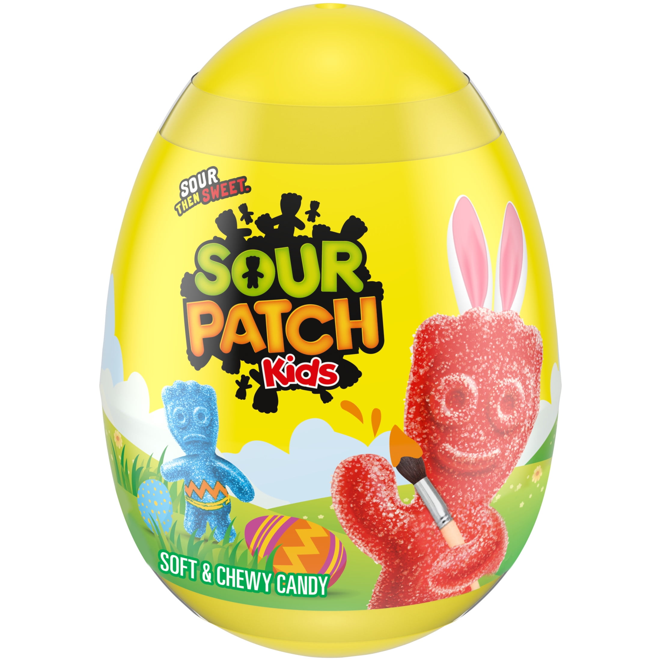 SOUR PATCH KIDS Soft & Chewy Easter Candy, Assorted Fruit Flavors, 0.88 ...