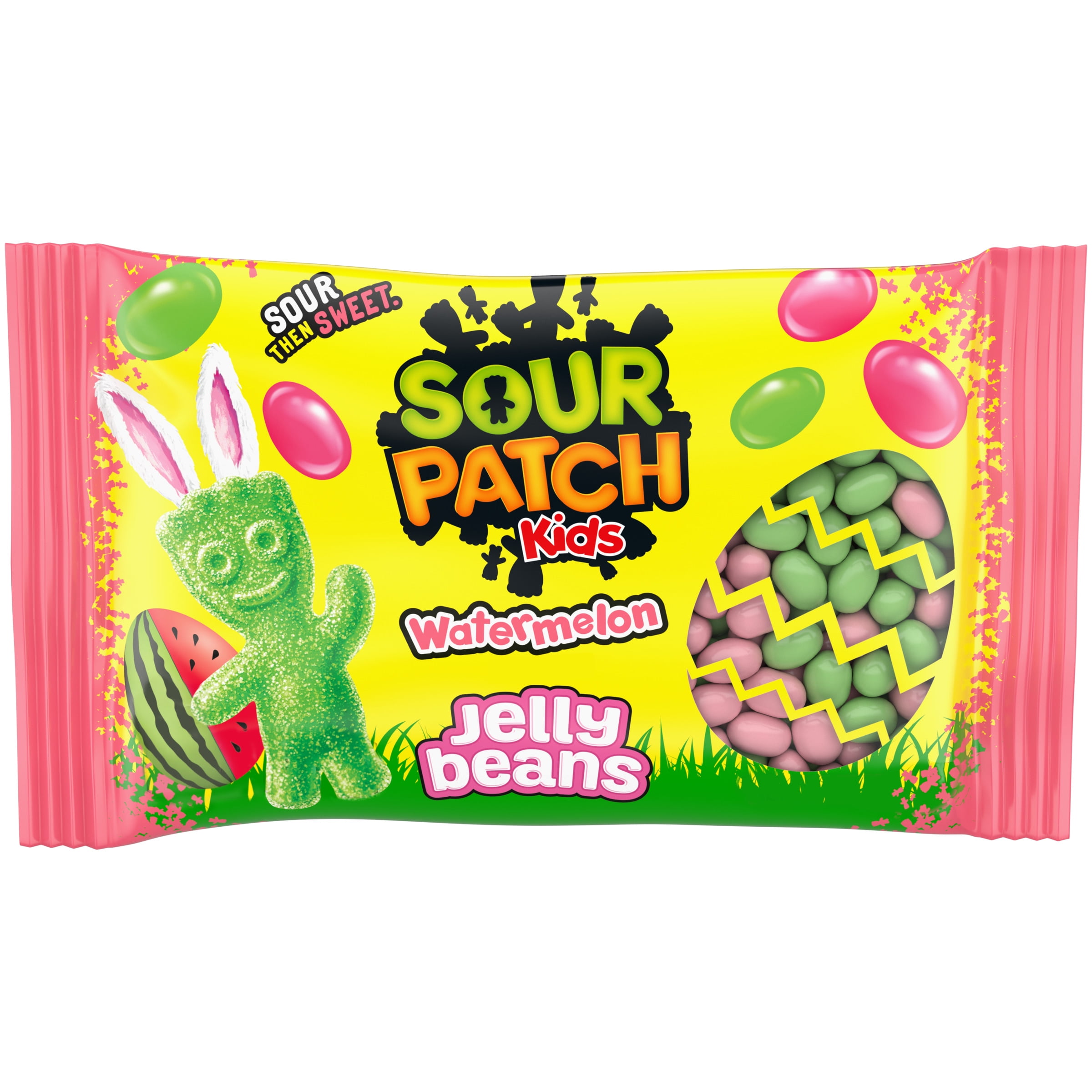 SOUR PATCH KIDS Watermelon Jelly Beans, Easter Candy, 10 oz - Walmart.com