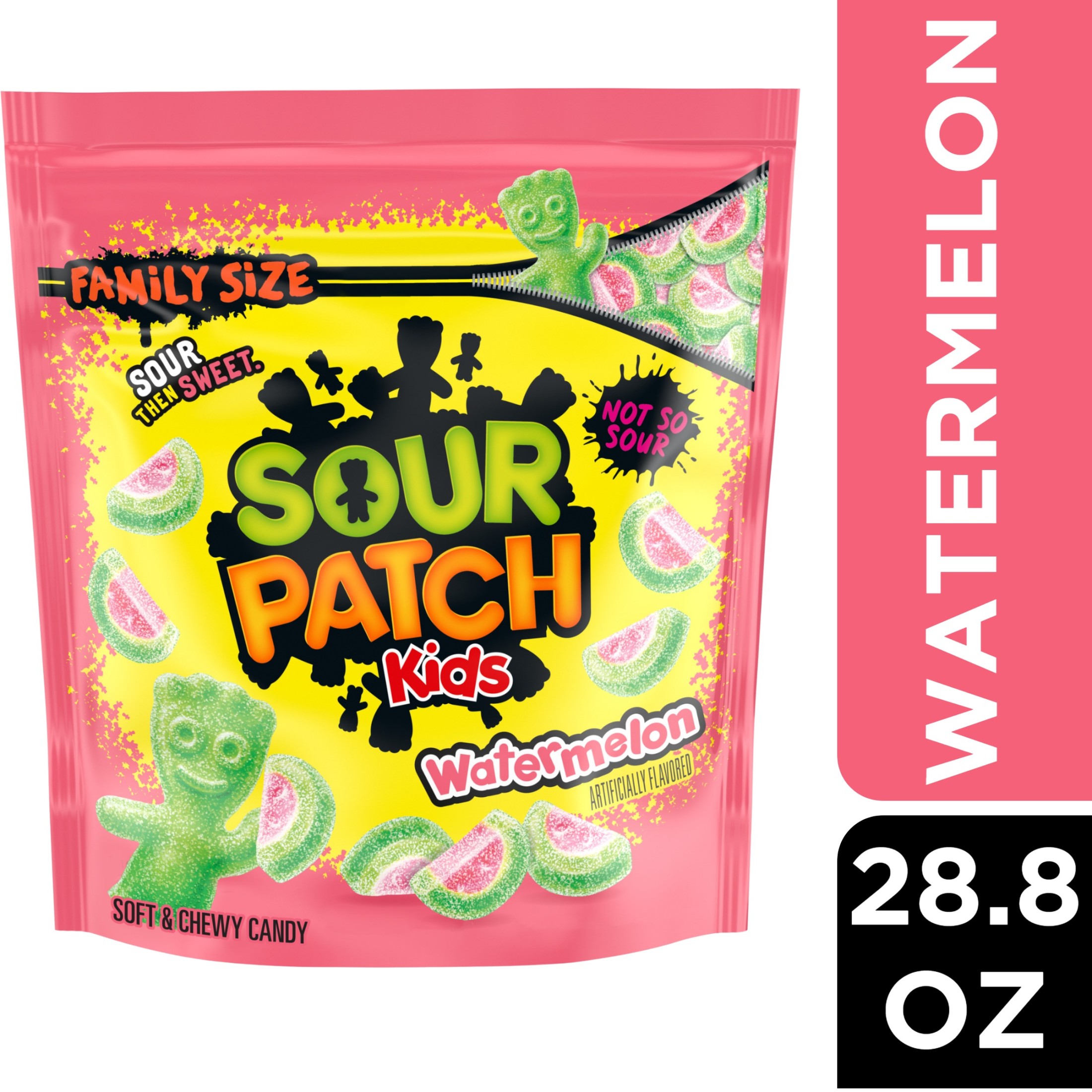 SOUR PATCH KIDS Soft & Chewy Candy, Family Size, 1.8 lb - Walmart.com