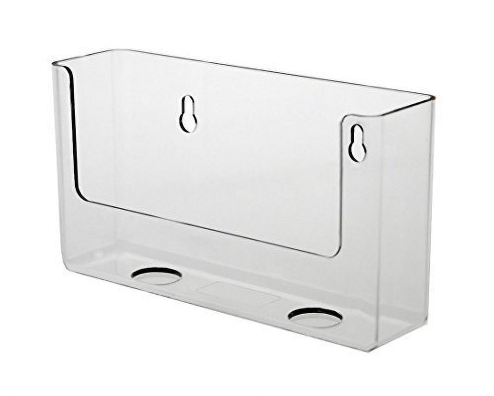 SOURCEONE.ORG Premium Clear Postcard Holders Displays 6-Inch Wide Wall ...
