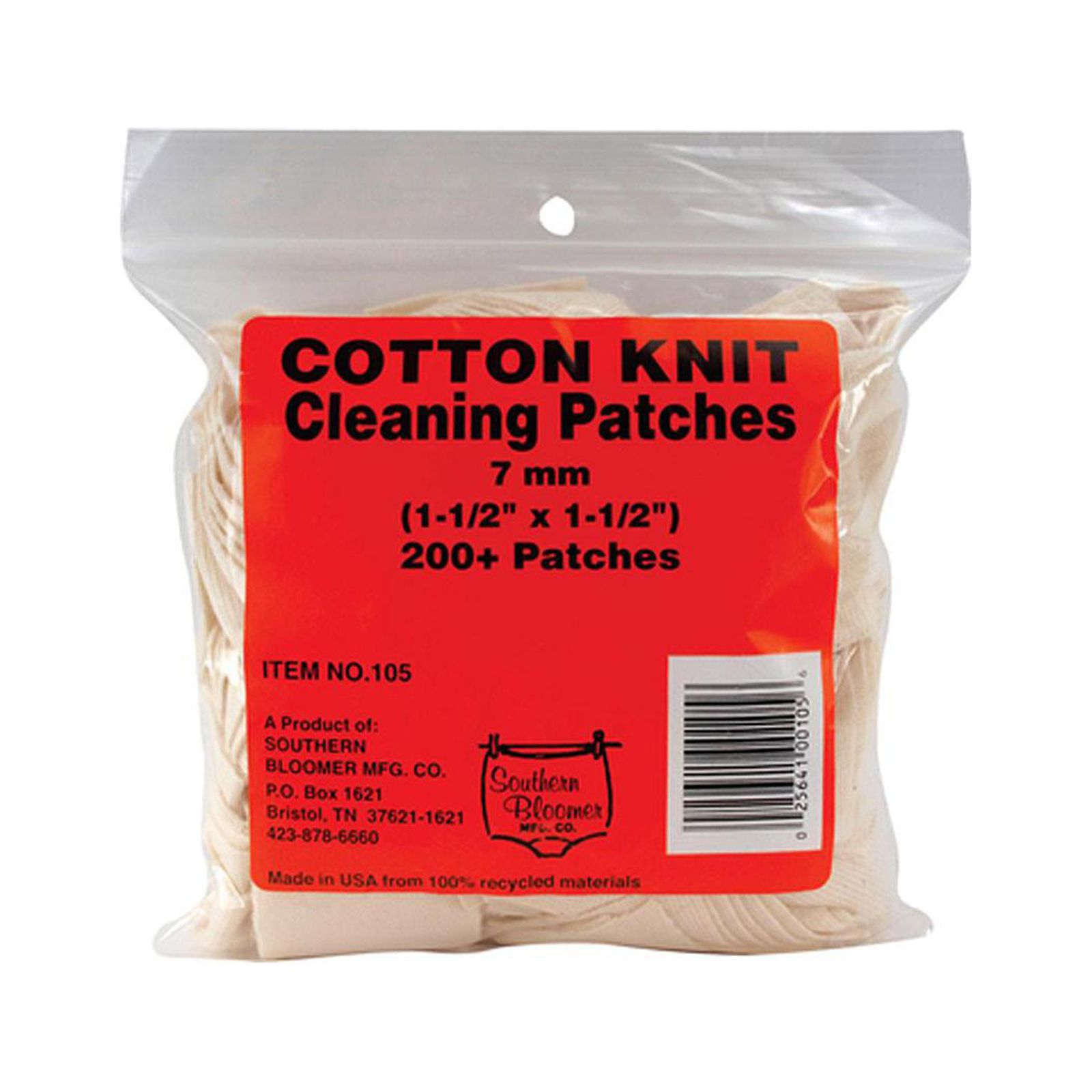 SOUTHERN BLOOMER CLEANING PATCHES 7MM - Walmart.com