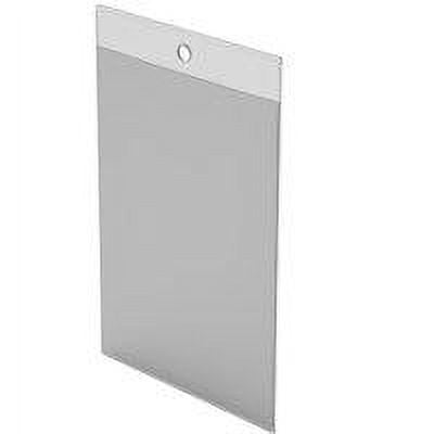 SOUTHERN IMPERIAL R-HVP-3555 Sign Holder, 3-1/2 in W, PVC, Clear ...