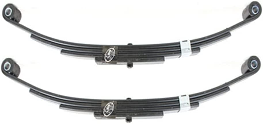 SOUTHWEST WHEEL 2-Pack 4-Leaf Double Eye Trailer Leaf Spring (2400 lbs ...