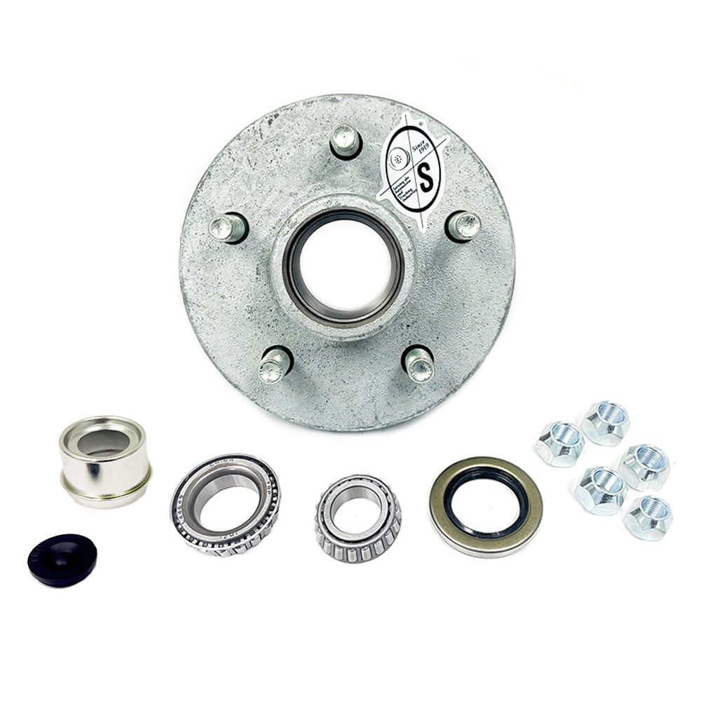 SOUTHWEST WHEEL Galvanized 5-Hole, 4.5" Bolt Circle Idler Hub for 3,500 ...