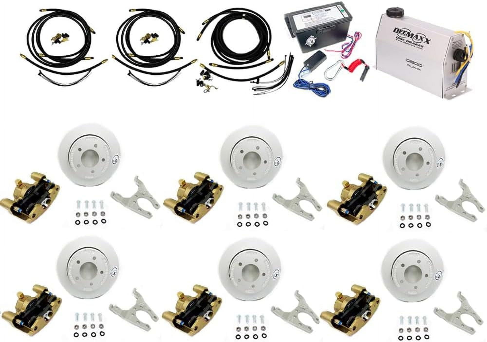 SOUTHWEST WHEEL MAXX KIT Electric Over Hydraulic 3,500 lbs. Slip Over ...