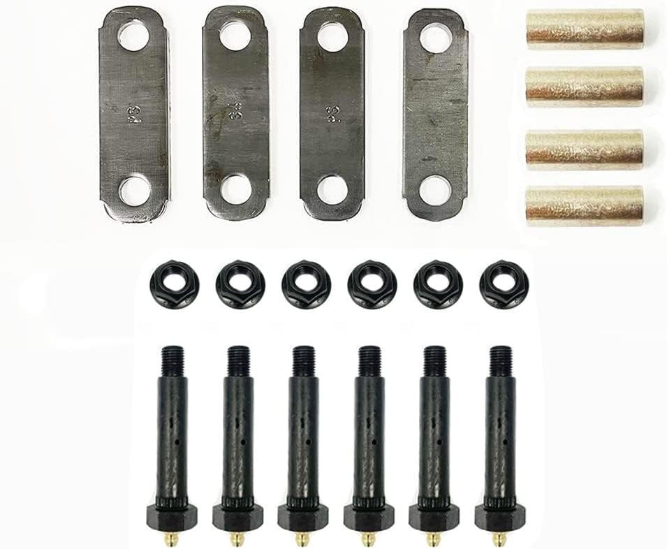 SOUTHWEST WHEEL Max Single Trailer Axle Shackle Kit for Double Eye ...