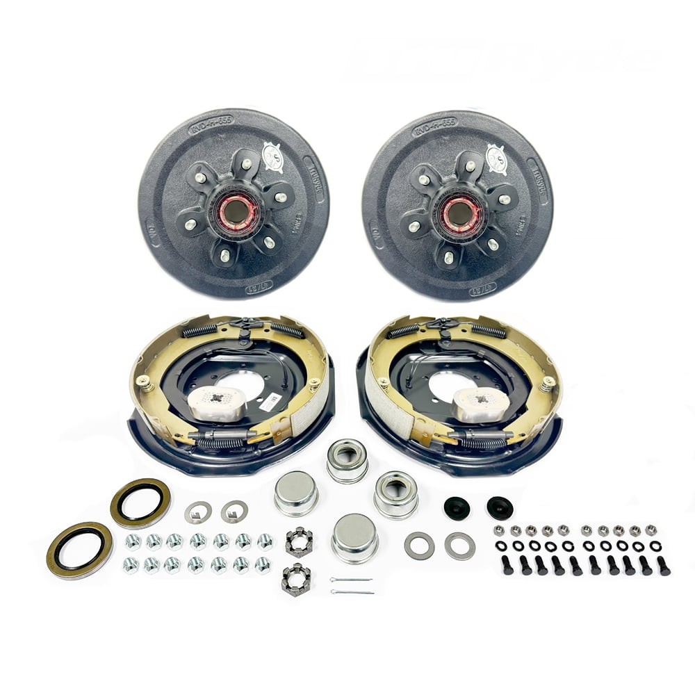 SOUTHWEST WHEEL Pre-Greased 6-5.5" Electric Brake Trailer Axle Brake ...