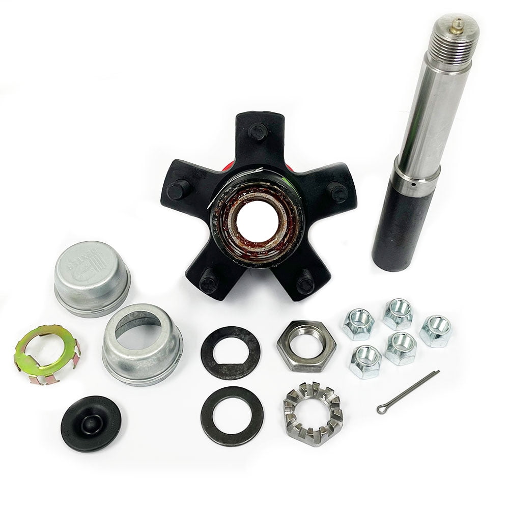 SOUTHWEST WHEEL Pre-Greased Easy Assemble 5 on 4-1/2" USA Idler Hub ...